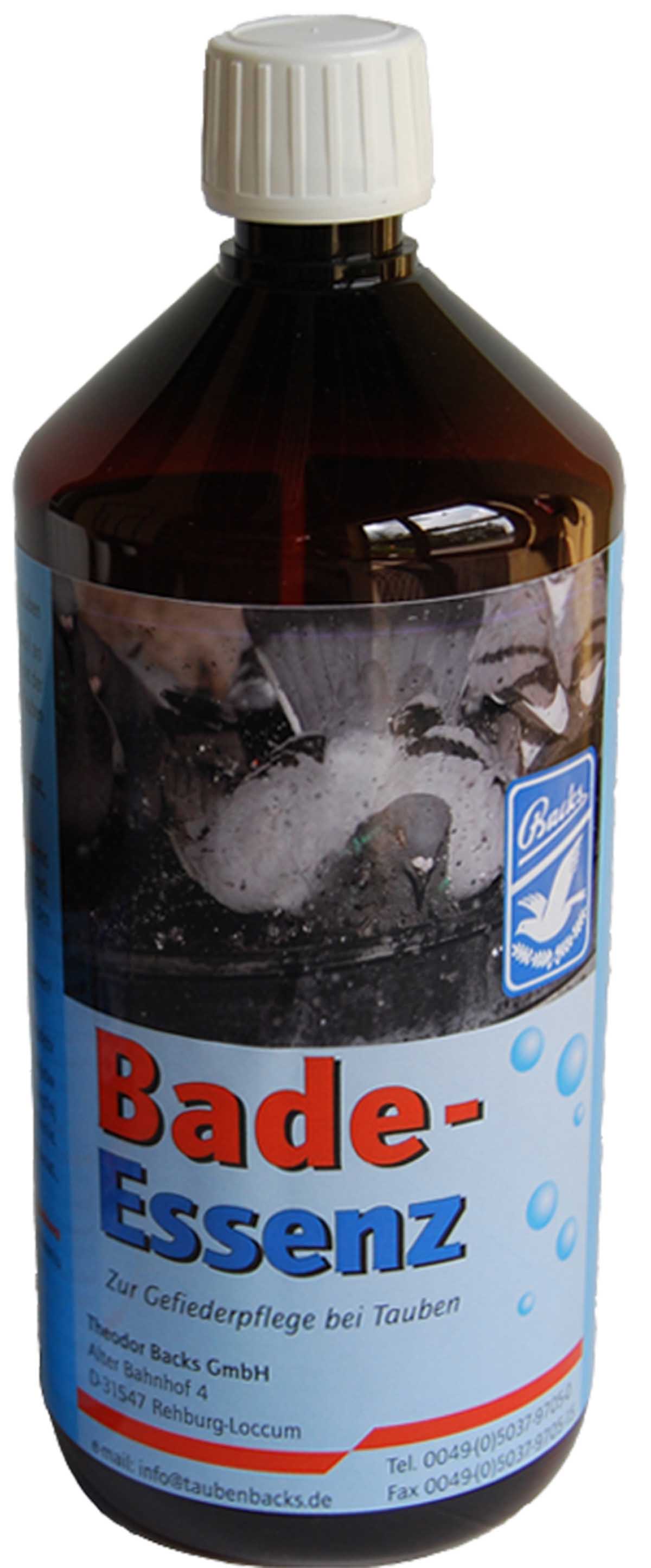 Backs Bade-Essenz (500 ml) | Tauben | Vitamine / Mineralien ...